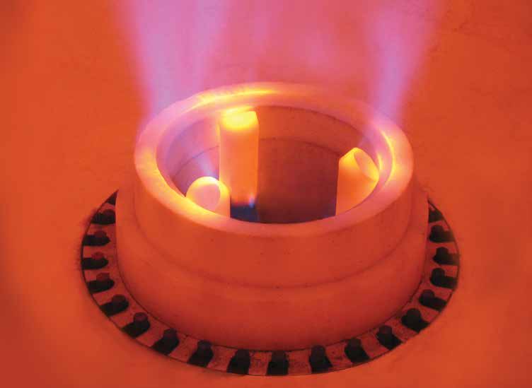 GLSF Free Jet Round Flame Burner