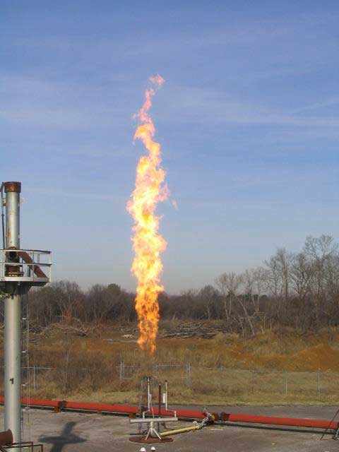 Sonic Velocity Flare Emissions Testing