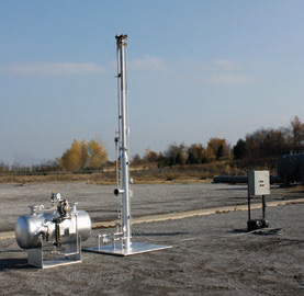 Wellhead Flare System Open Flame Series