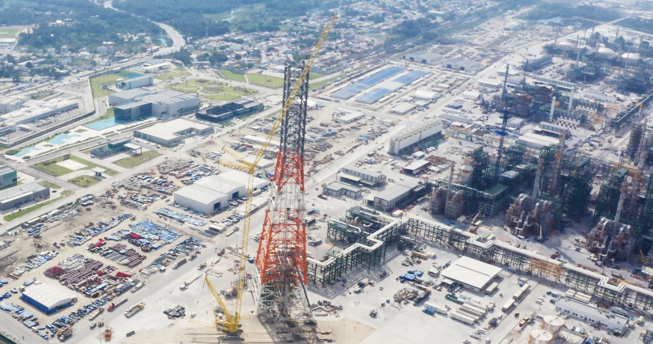 ZEECO Demountable Flare Stack Installation