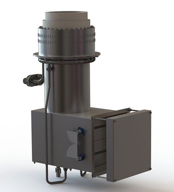 ZEECO PRODUCTS & INDUSTRIES | Burners | Process | GLSF Free-Jet Round ...